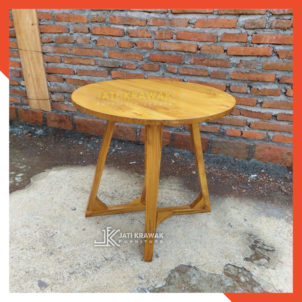 Jual Meja teras minimalis kayu jati | Shopee Indonesia