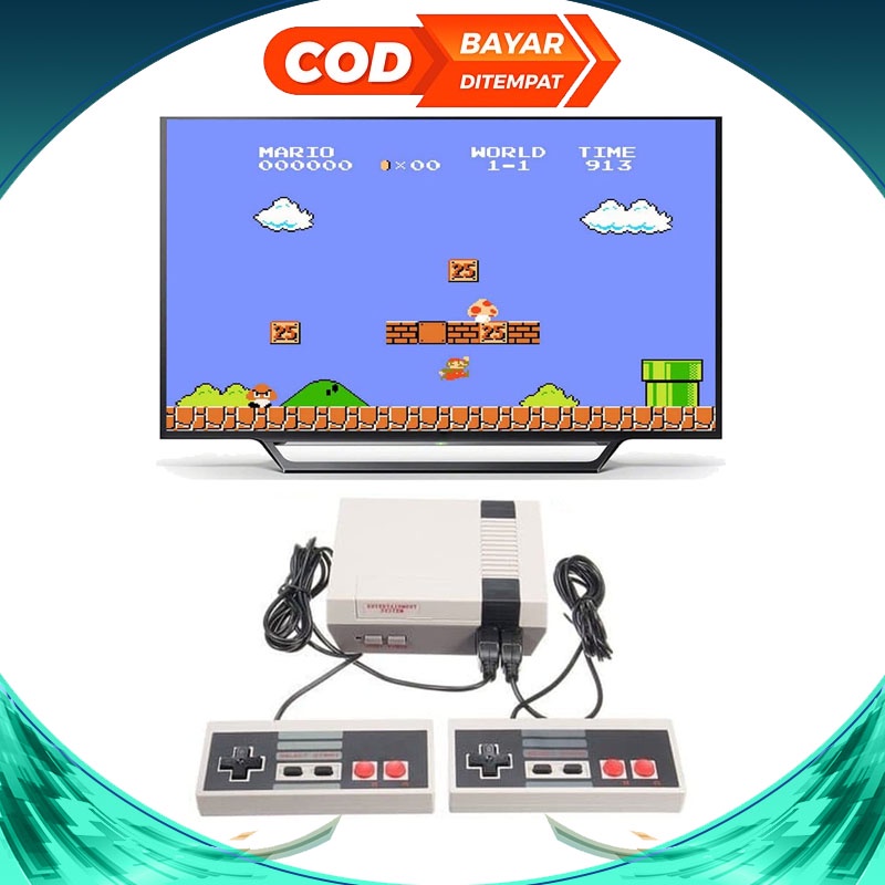 Jual Nintendo NES Classic Built In RCA-AV Mini Retro 620 Bisa COD TPS ...
