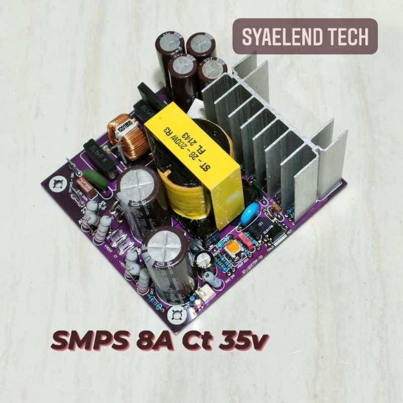 Jual SMPS 8A CT 35v Micro Gurem Pengganti trafo 10A ct 32 volt Power ...