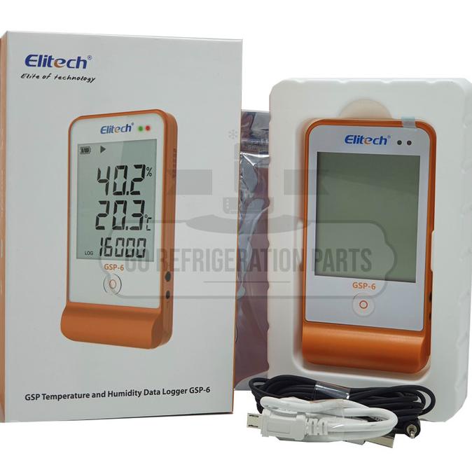 Jual GSP-6 TEMPERATUR DATA LOGGER HUMIDITY ELITECH ORIGINAL | Shopee ...