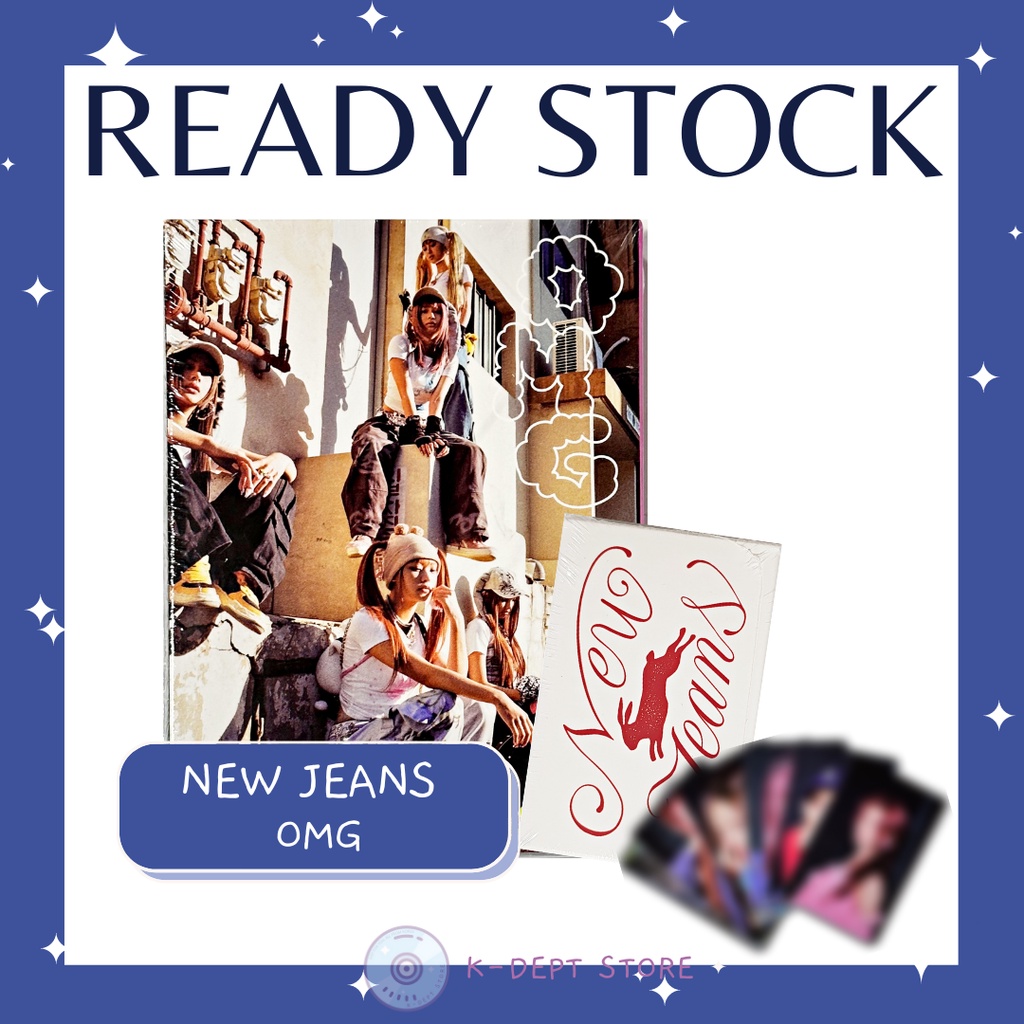 Jual NEW JEANS OMG MESSAGE CARD WEVERSE 1st SINGLE DITTO | Shopee Indonesia