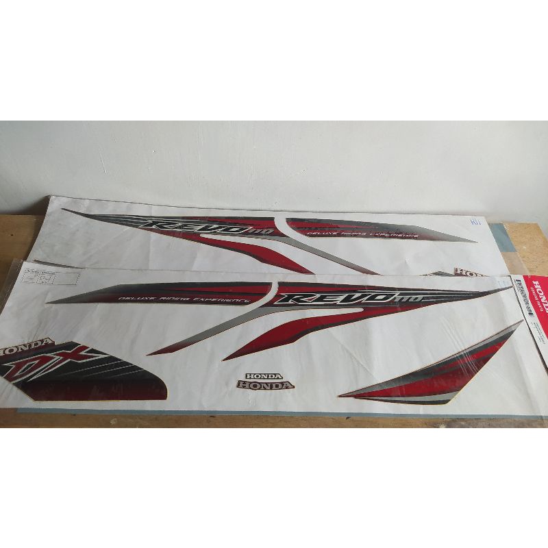 Jual Striping Absolute Revo DX Original Honda Genuine Parts | Shopee ...