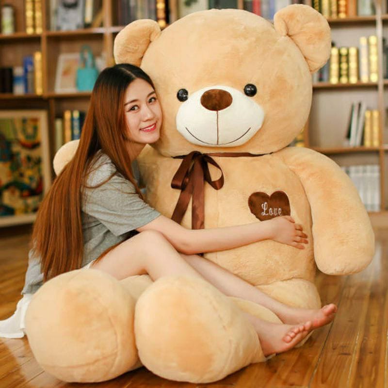 Jual VIRAL boneka beruang jumbo ukuran 1m/ boneka besar misteri boneka ...
