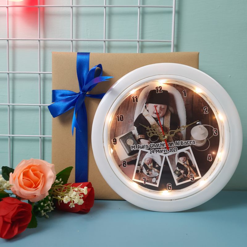 Jual Kado Pernikahan, Kado Jam Dinding Custom, Kado Ulang Tahun, Free ...