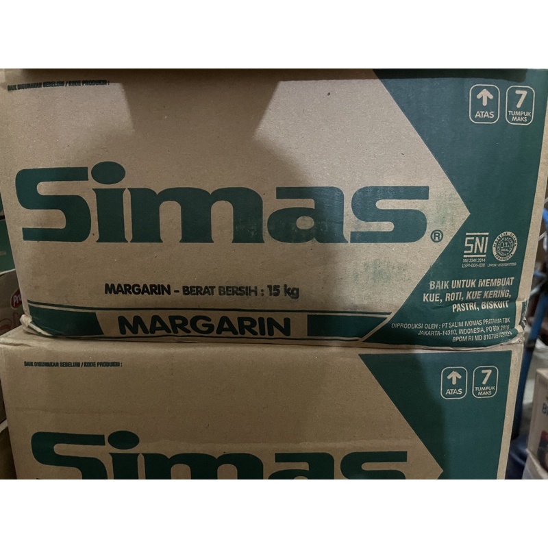 Jual Margarin merk Simas repack 500gr & 1kg | Shopee Indonesia