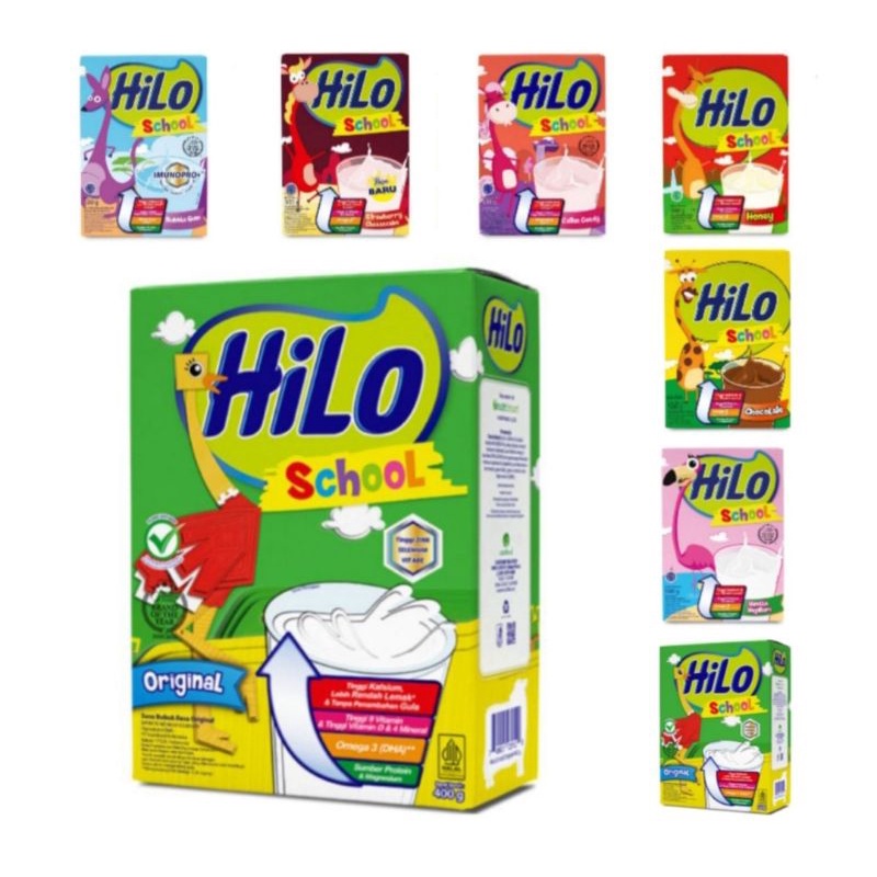 Jual Hilo School Cotton Candy/Strawberry Cheesecake/Bubble gum/Honey ...
