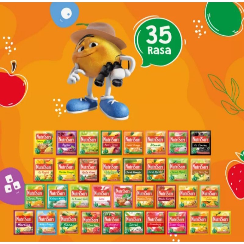 Jual Nutrisari 10 Sachet Nutrisari | Shopee Indonesia