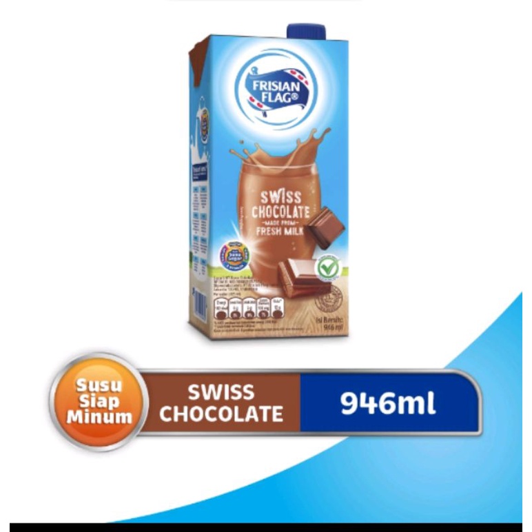 Jual susu uht Frisian flag 946 ml | Shopee Indonesia