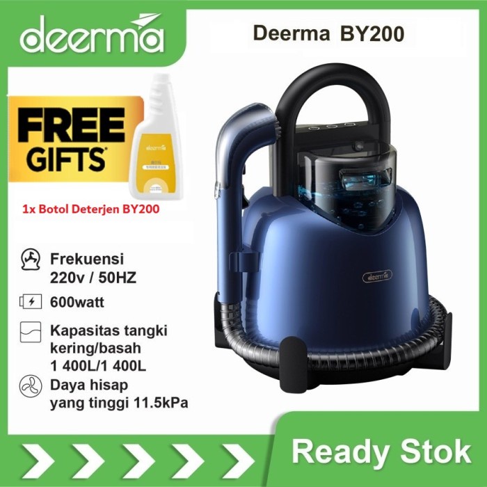 Jual Vac [Resmi] Deerma By200 Wet & Dry Vacuum Cleaner Pembersih Karpet ...