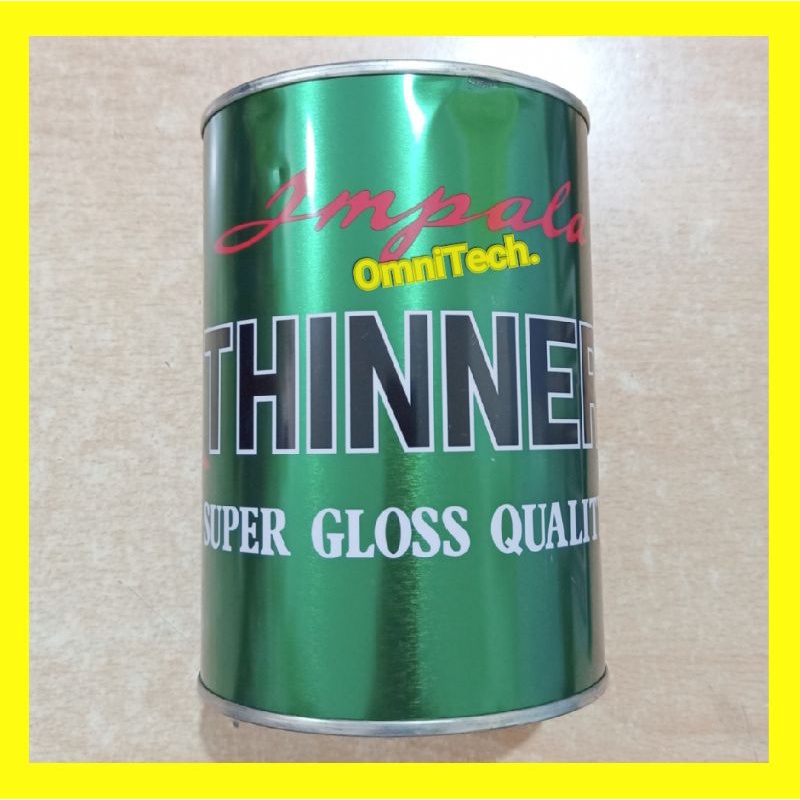 Jual Tiner Thiner Thinner Impala Kaleng Hijau Pengencer Cat Minyak Duco Besi Kayu | Shopee Indonesia