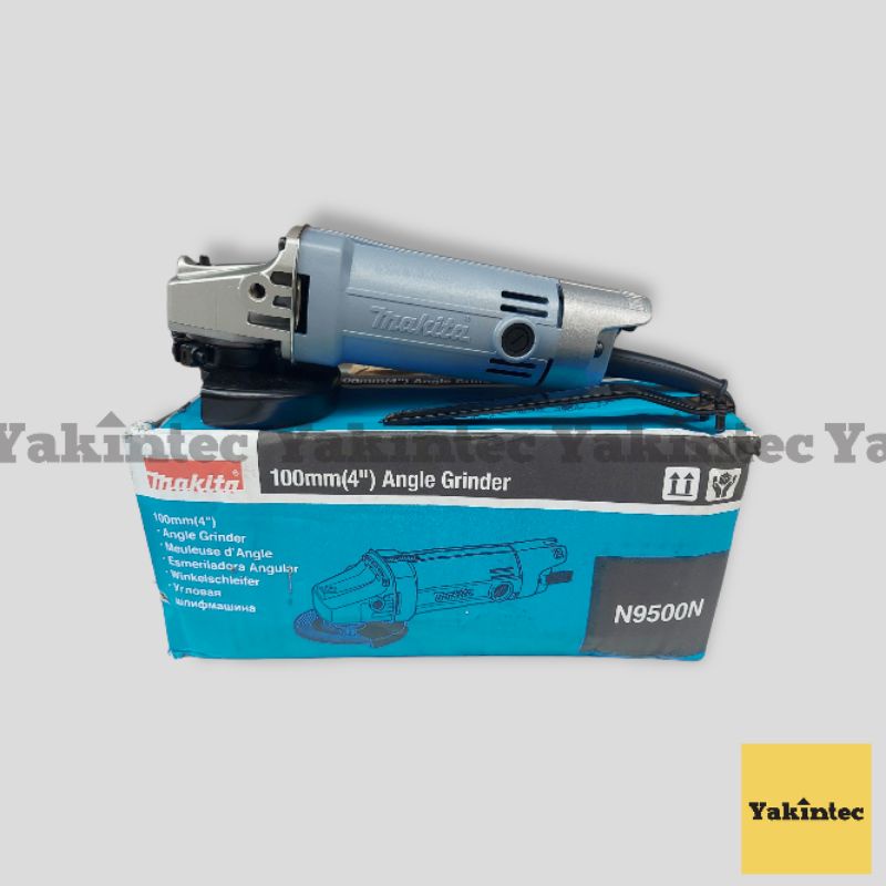 Jual Mesin Gerinda Tangan 4" / Angle Grinder 100mm(4") MAKITA N9500N Original JAPAN | Shopee ...