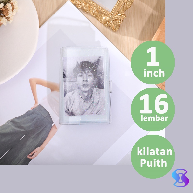 Jual Tanpa foto Album Mini kosong Tanpa Cetak 1/2 inch Gantungan Kunci Lucu 16 foto GANCI ...