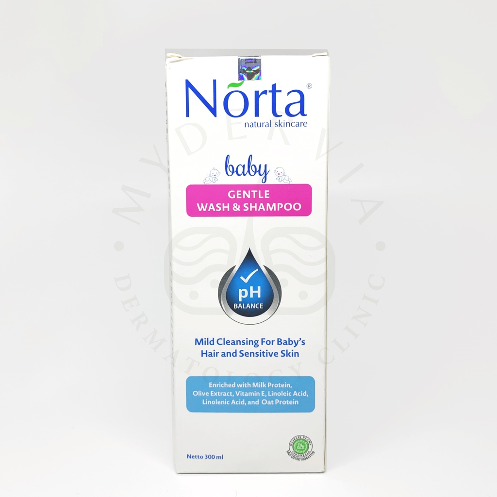 Jual NORTA BABY GENTLE WASH AND SHAMPO - 300ML | Shopee Indonesia