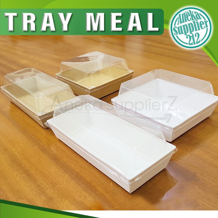 Jual Paper Meal Box - Box Burger Hotdog - Tray Meal (20 pcs) | Shopee ...