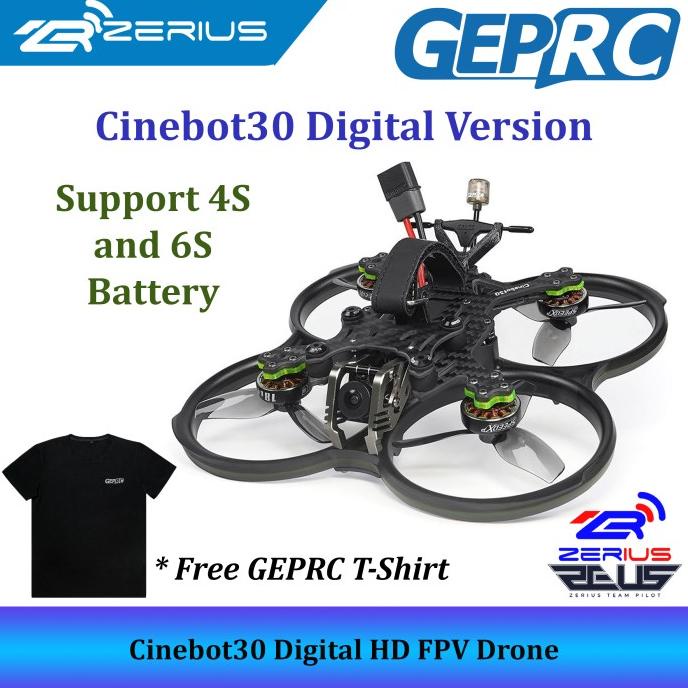Jual GEPRC Cinebot30 Digital HD System FPV Drone, Nebula Pro, Wasp ...
