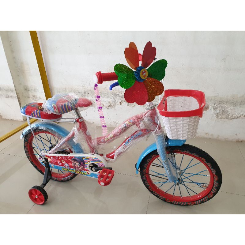 Jual Sepeda Anak Sepeda Mini 16 inch MONTANA ( FULL ACCECORIES ...