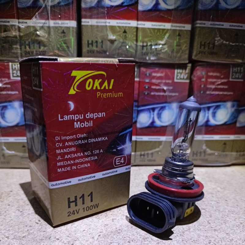 Jual Lampu Bohlam Dop Halogen Tokai H11 12v 55w 100w HB4(9006) 12V 55W ...