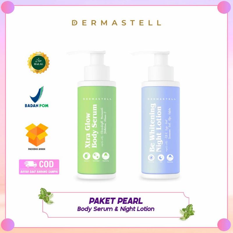 Jual PAKET PEARL (body serum & night lotion) | Shopee Indonesia