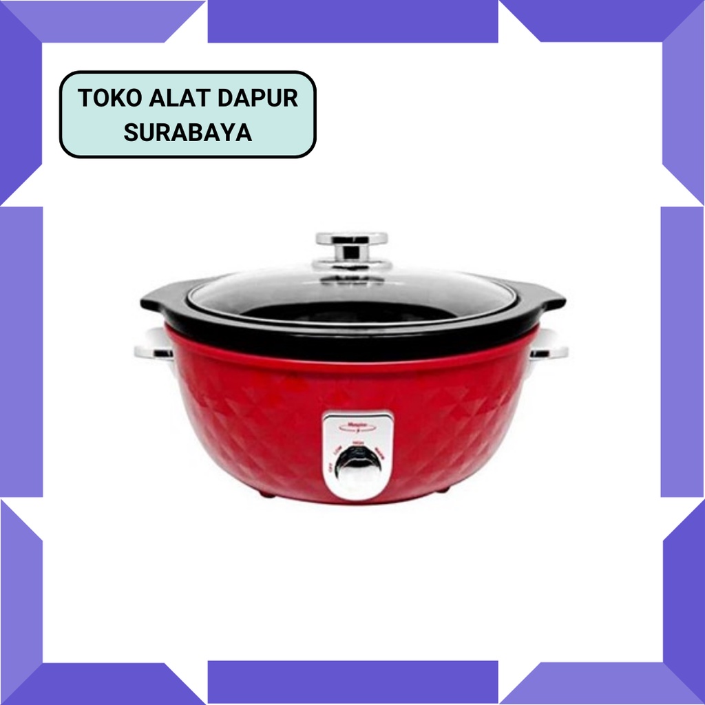 Jual Slow Cooker 6 Liter MSC 6500 Maspion MSC6500 Pemasak Lambat bubur ...