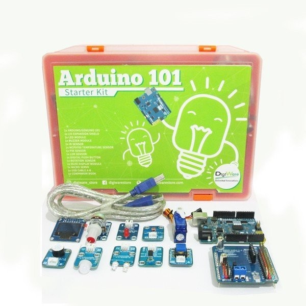 Jual Arduino 101 Learning Kit, Paket Belajar Arduino 101 | Shopee Indonesia