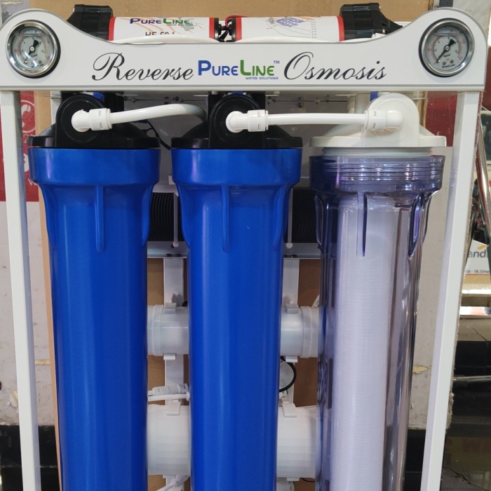 Jual Mesin RO 1000 GPD/Reverse Osmosis 1000 GPD Pure line/Mikron MLK27 ...