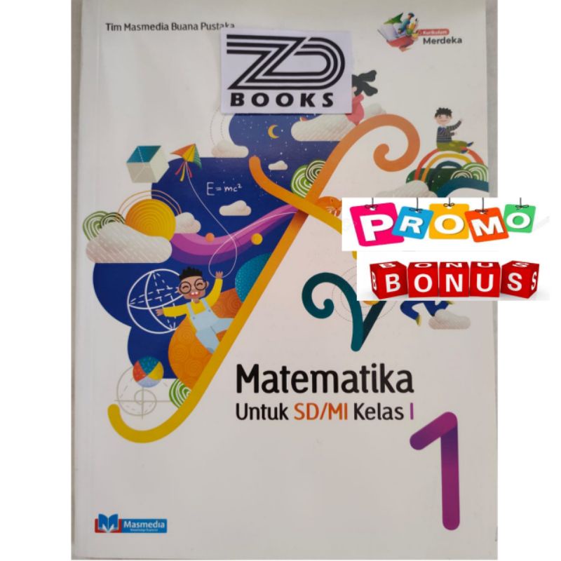 Jual Kur Merdeka-Masmedia|Buku Matematika kelas 1 | Shopee Indonesia