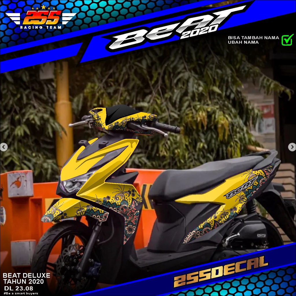 Jual (COD) Stiker Decal Beat Deluxe 2020 2021 2022 Full body Fullblok ...