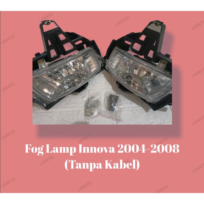 Jual Fog Lamp Innova 2004-2008 (Tanpa Kabel) | Shopee Indonesia