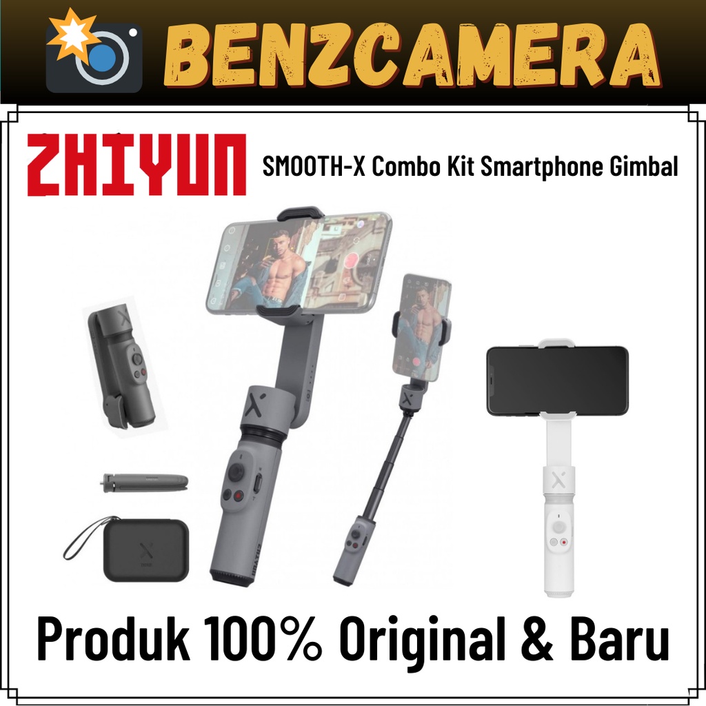 Jual Zhiyun SMOOTH X Smartphone Gimbal Combo Kit | Shopee Indonesia