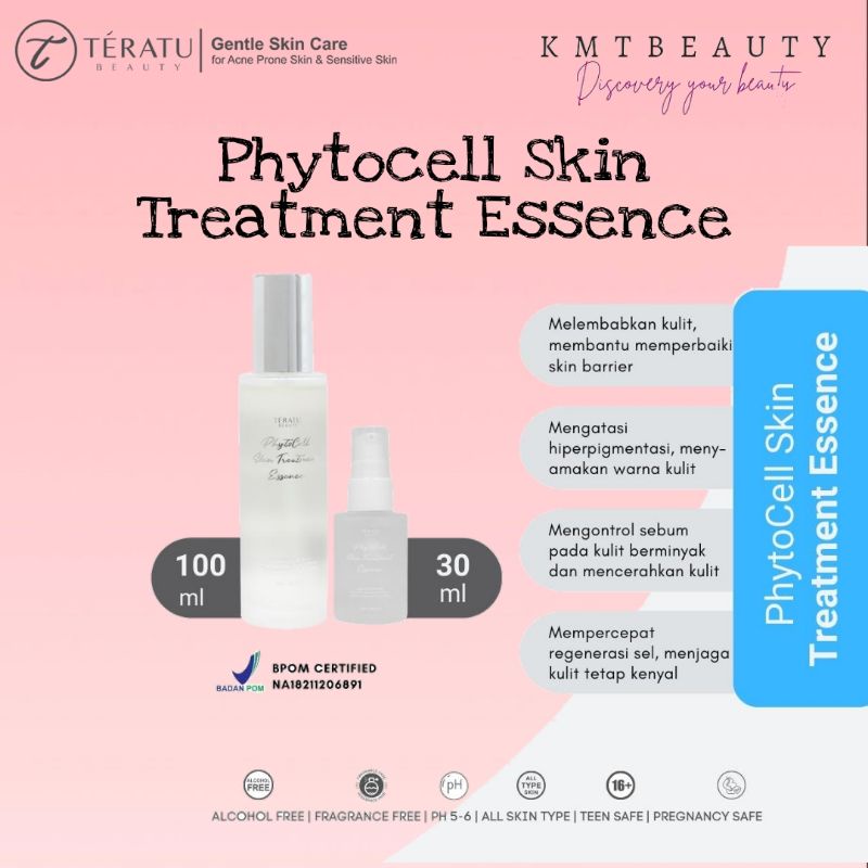 Jual Teratu Beauty Phytocell Skin Treatment Essence 100ml | Shopee ...