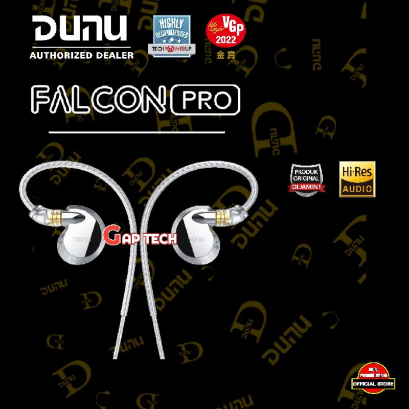Jual DUNU Falcon Pro 10mm Eclipse Dynamic Driver Hi-Res in Ear Monitor ...