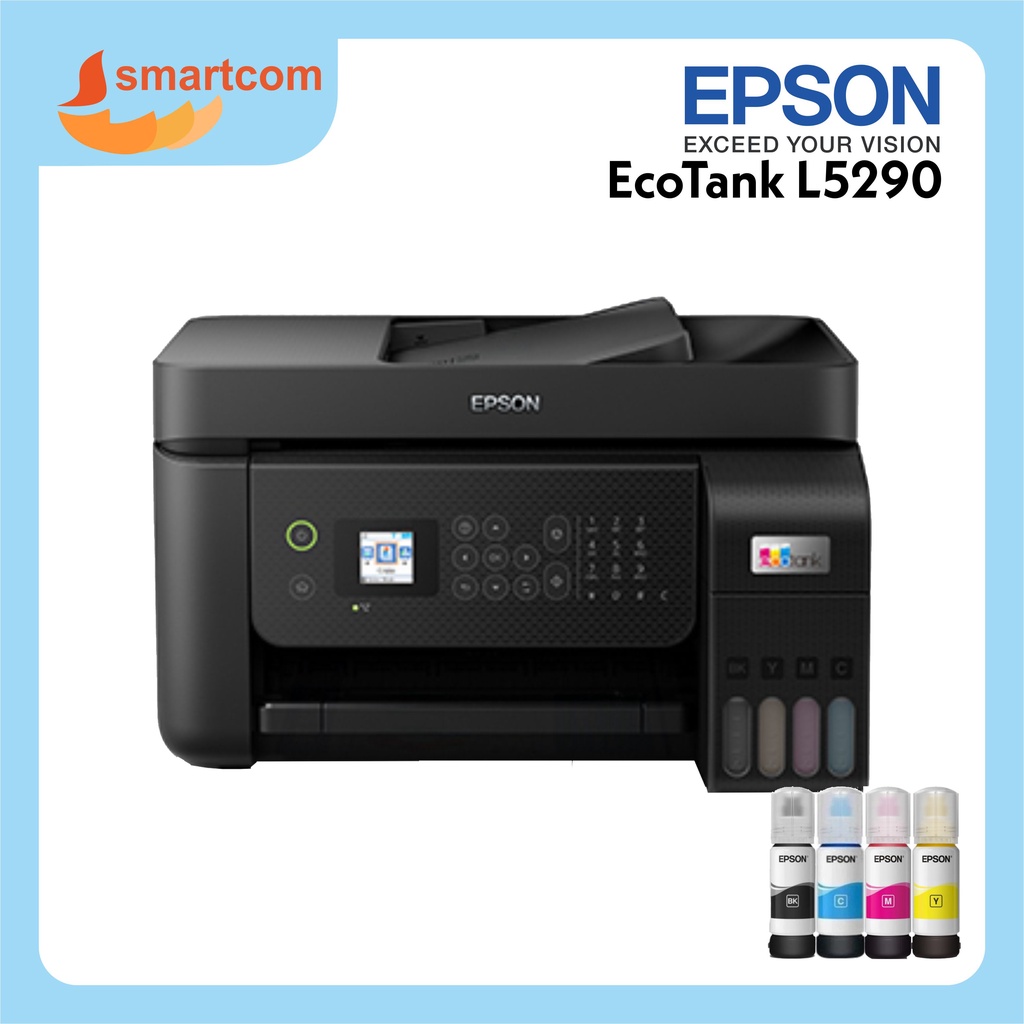 Jual Printer Epson L5290 Scan Copy Wi-Fi ADF All in One EcoTank Ink ...