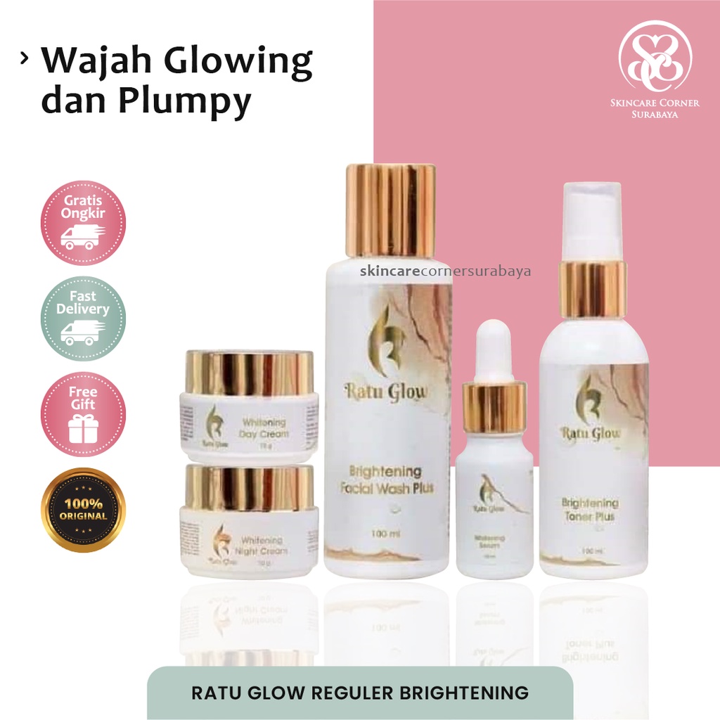 Jual Ratu Glow Reguler Brightening Ratu Glow Reguler Acne Ratu Glow Whitening | Shopee Indonesia