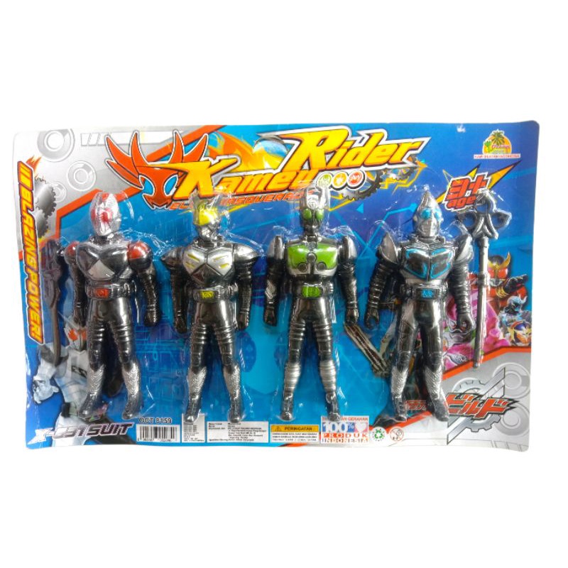 Jual Mainan Robot Kamen Rider Elite Masquerade set isi 4 | Shopee Indonesia