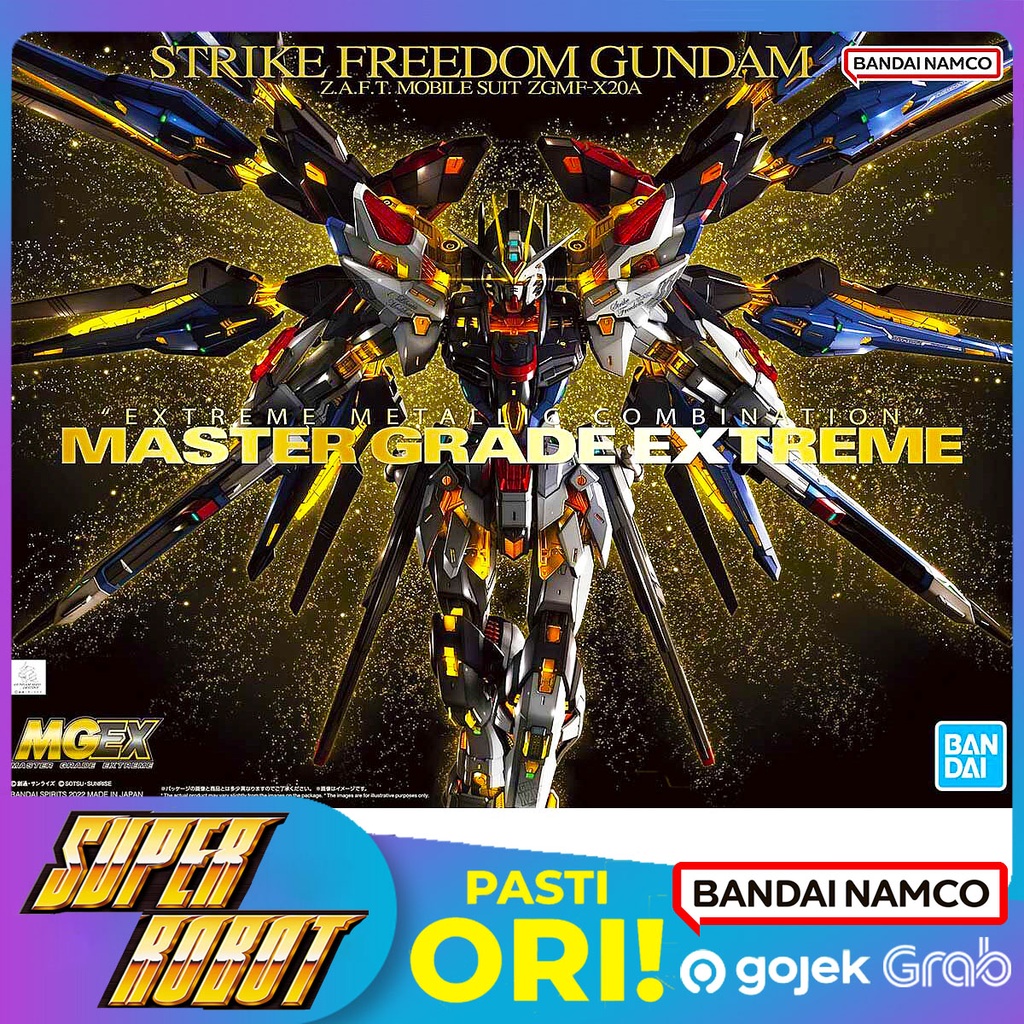 Jual 𝗕𝗔𝗡𝗗𝗔𝗜 MG EX ZGMF-X20A Strike Freedom Gundam - MGEX Extreme ...