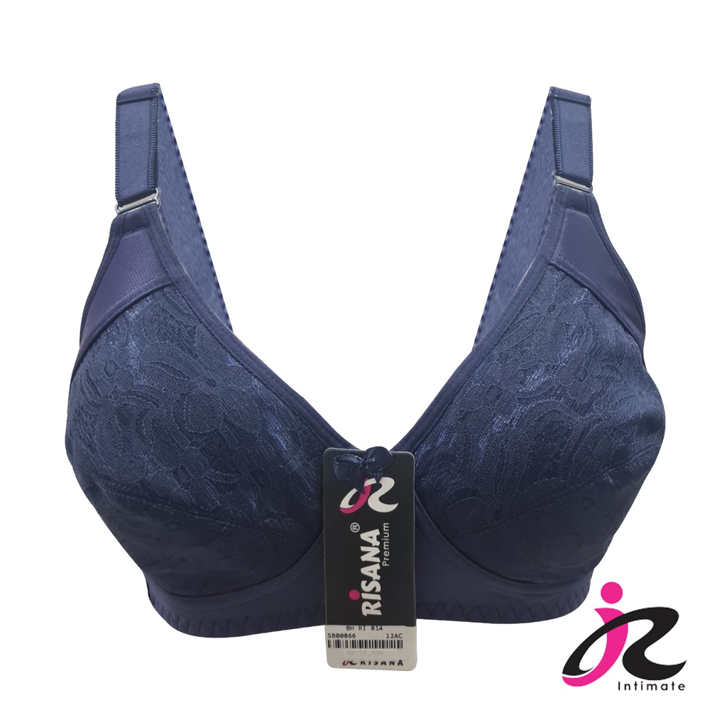 Jual RISANA - BH Basic Mama Big Size Tanpa Busa Dan Kawat BH RI 814 | Size 36B-44B | Shopee ...