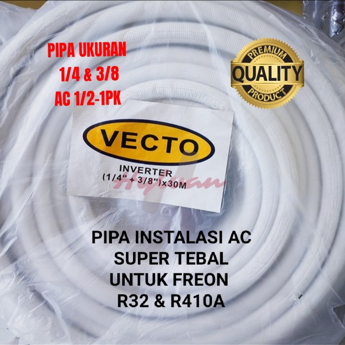 Jual PIPA SELANG AC VECTO INVERTER UNTUK AC 1/2 s/d 1 PK TEBAL 0,71MM ...