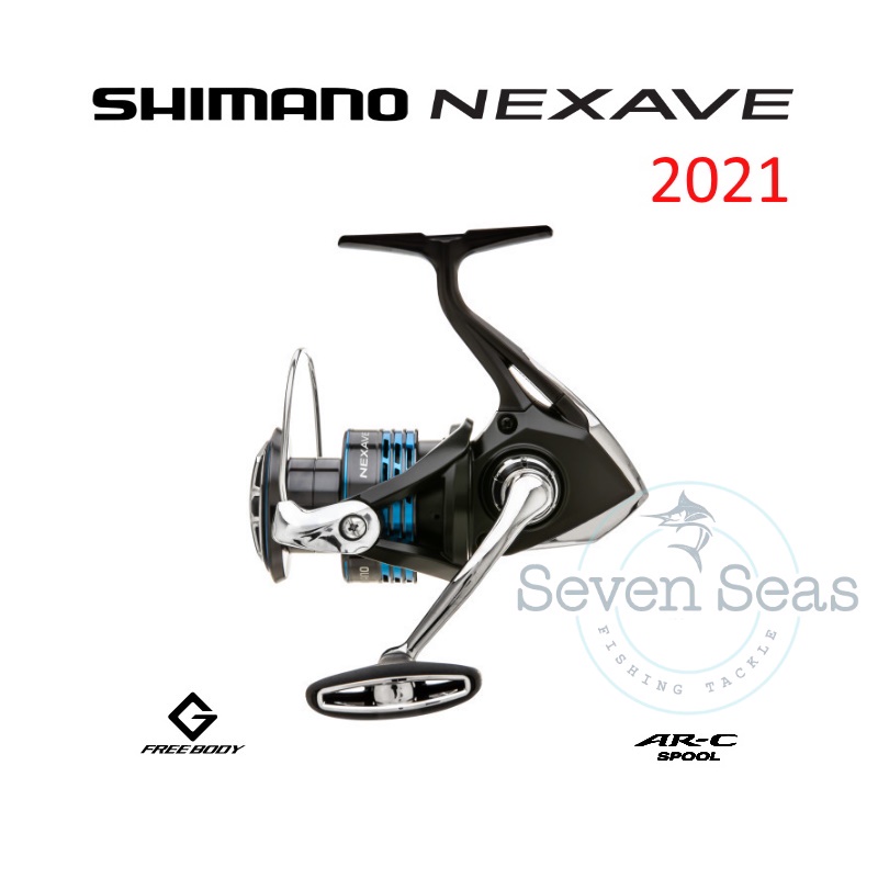 Jual Shimano Nexave FI 2021 1000 2500 C3000 4000 C5000 Spinning Reel Pancing | Shopee Indonesia