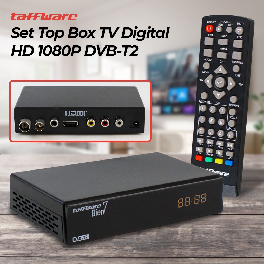 Jual Set Top Box TV Digital HD 1080P DVB-T2 / set box tv digital / box ...
