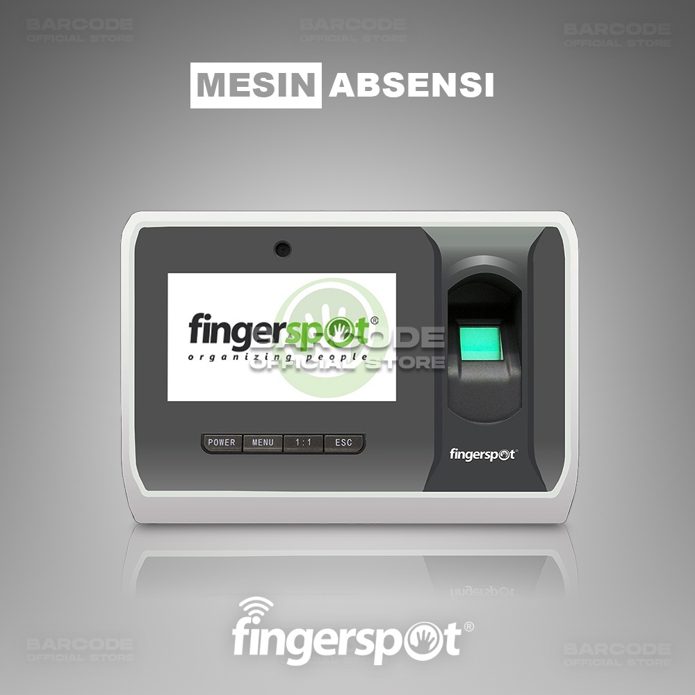 Jual Fingerspot Revo 156BNC Mesin Absensi Fingerprint Touchscreen Akses Buka Pintu USB Wifi ...