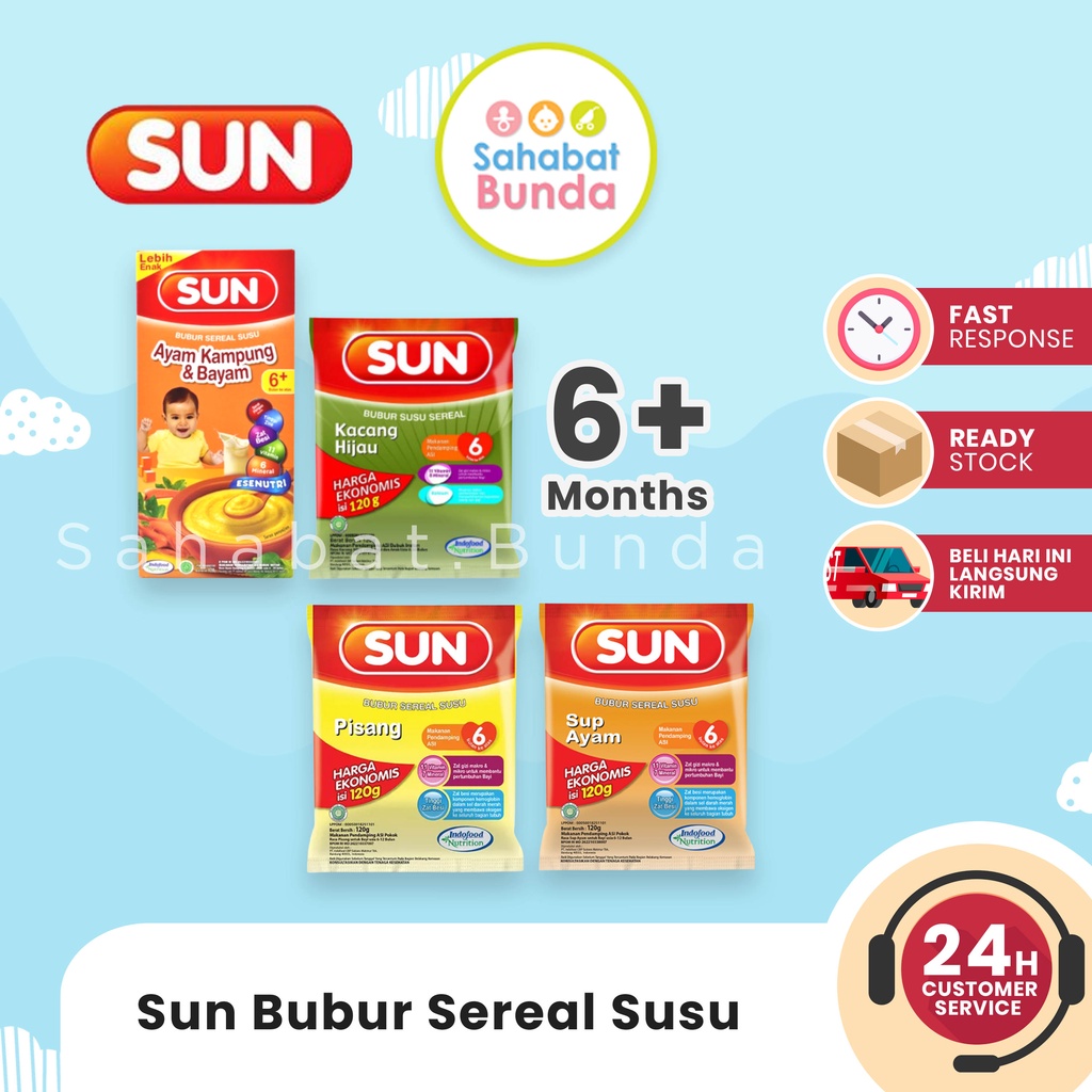 Jual SUN Mpasi Bubur Bayi Kemasan Ekonomis | Shopee Indonesia