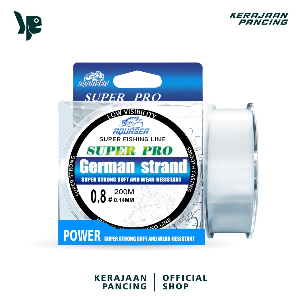 Jual KERAJAAN PANCING - Senar Pancing Germany Aquasea Panjang 200m ...