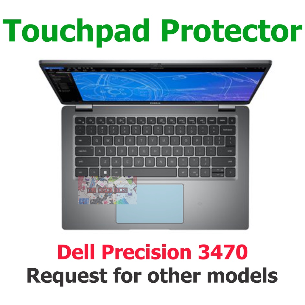 Jual Touchpad Trackpad Protector Dell Precision 3470 Mobile Workstation ...