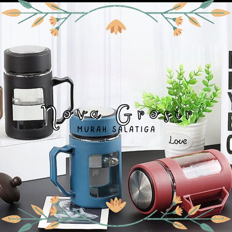 Jual MUG GELAS KACA 450ML | Shopee Indonesia