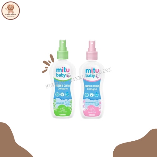 Jual MITU BABY FRESH AND CLEAN COLOGNE | Shopee Indonesia