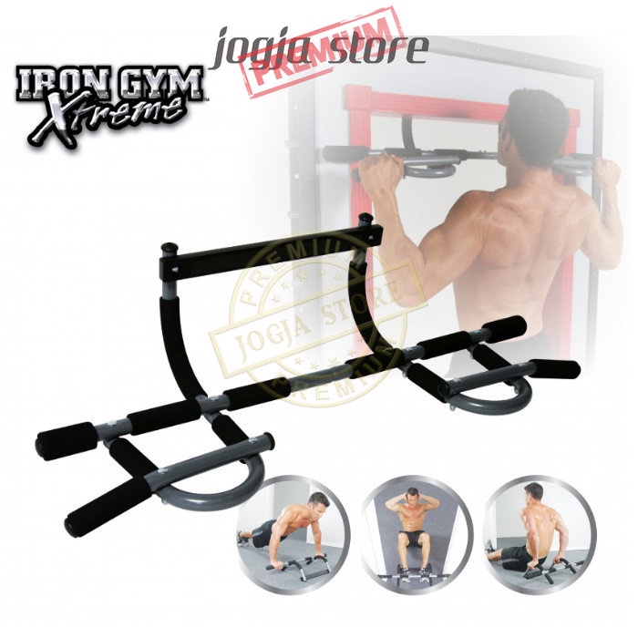 Jual Pull Up Bar 5in1 Tiang Pull Up Pintu Door Chin Up Bar Sit Up Gym ...