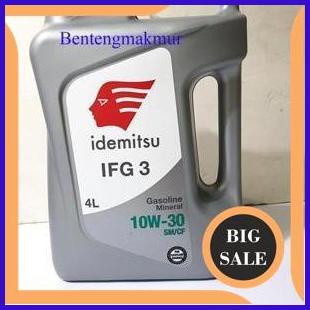 Jual tools Oli mobil IDEMITSU SM CF 10W30 kemasan 4 liter. 2ZJN23 ...