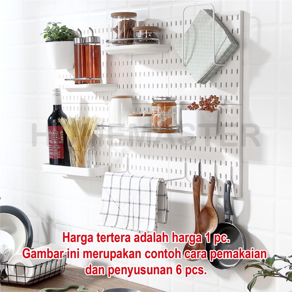 Jual Pegboard/Papan Lubang/DIY/Display/Organizer Cleaning/Kitchen/Dapur ...