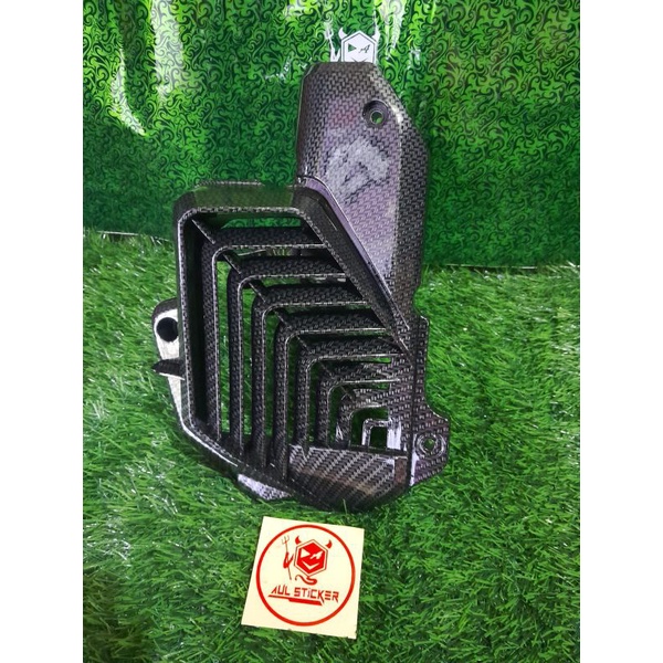 Jual COVER RADIATOR PCX 160 CARBON ORIGINAL PART | Shopee Indonesia
