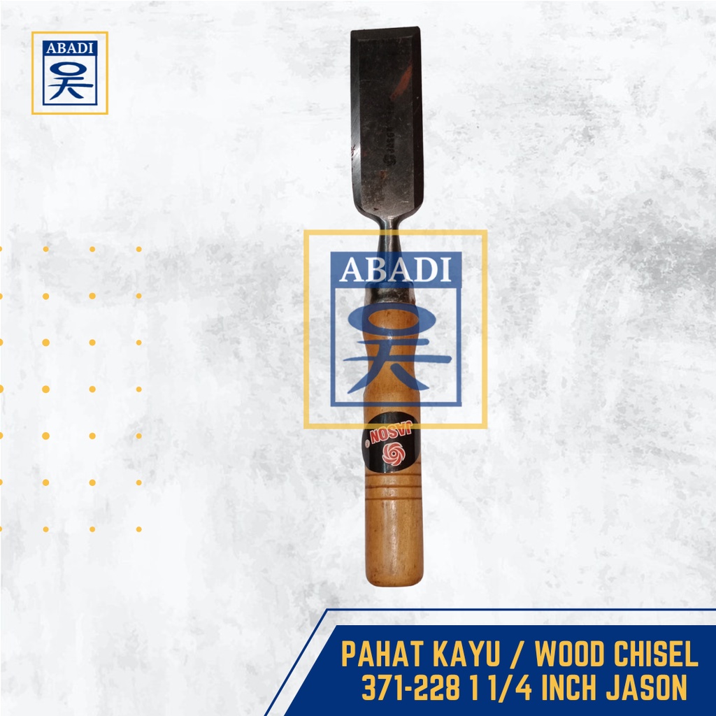 Jual PAHAT KAYU / WOOD CHISEL 371-228 1 1/4 INCH JASON | Shopee Indonesia